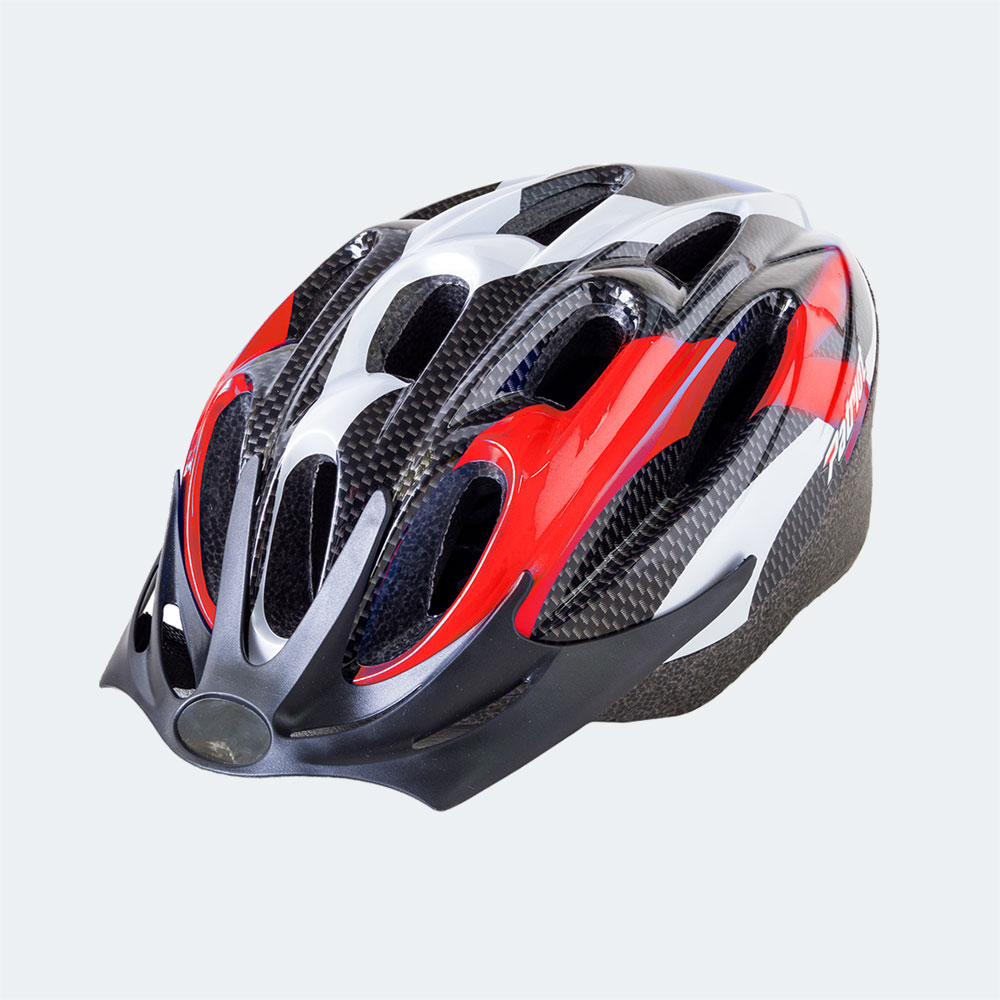Bicycle Helmet Red - EZI CAPS